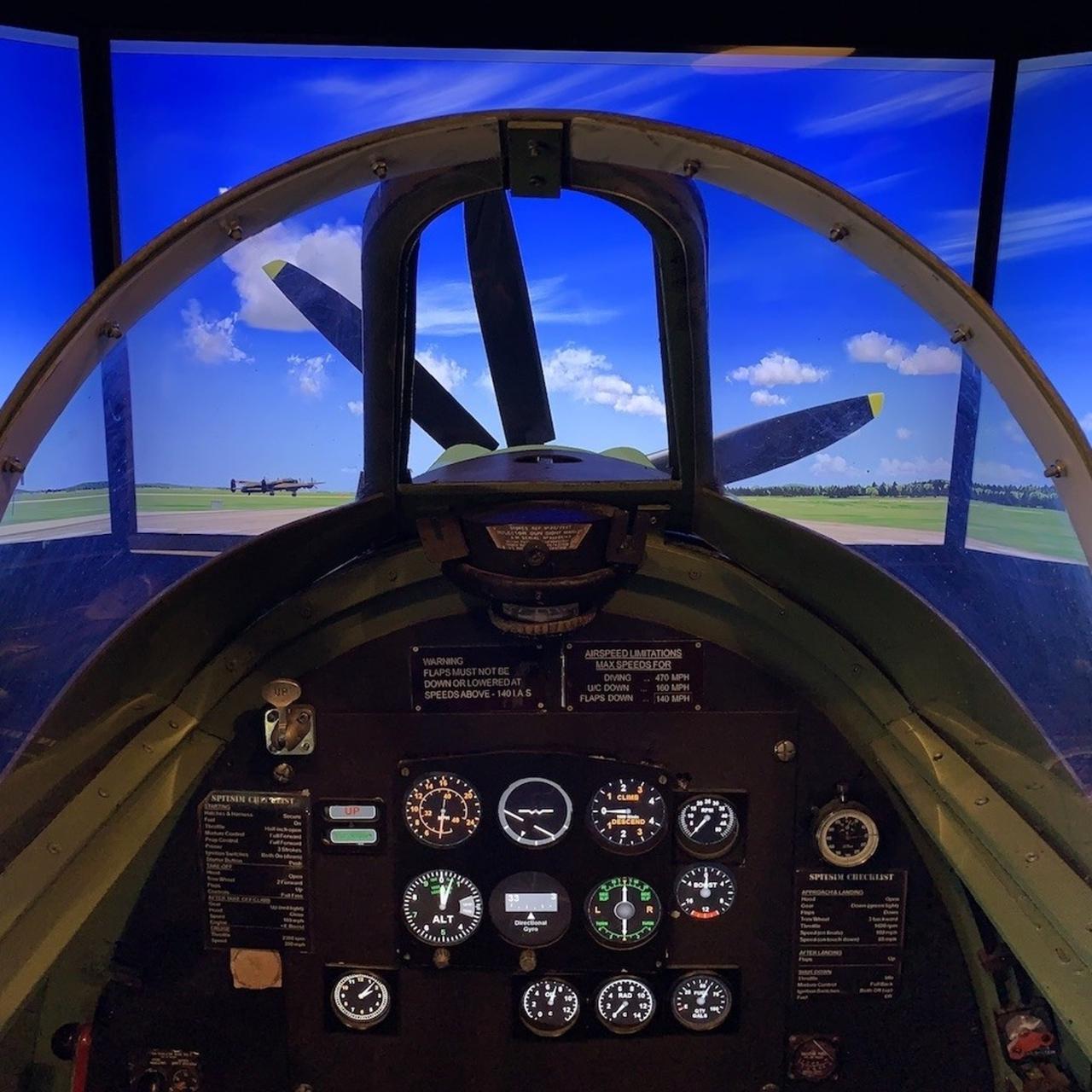 A Spitfire Simulator experience for 1 | Powered by Givergy